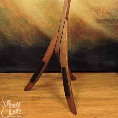 Wood Guitar Stand Cherry by Solid Ground Stands | Reverb
