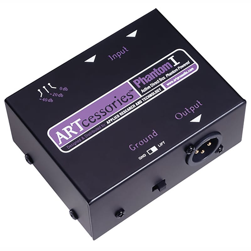 Mint ART Pro Audio Phantom I Active Direct Box with Phantom | Reverb