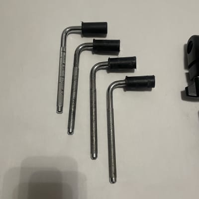 4 - Roland Drums MDH-10U Hatched Clamp w/ L Arm | Reverb