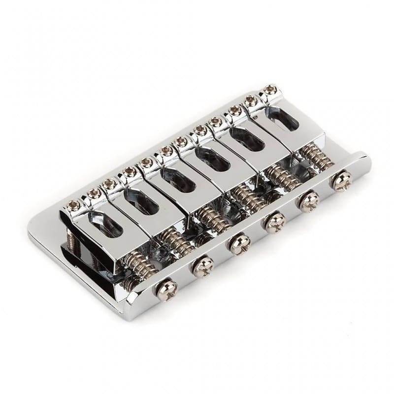 Fender® Fixed Bridge / Hard Tail chrom, String Through | Reverb