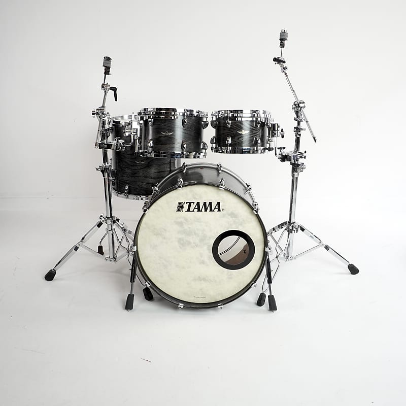 Tama Star Walnut 4-Piece Shell Pack in Satin Charcoal | Reverb