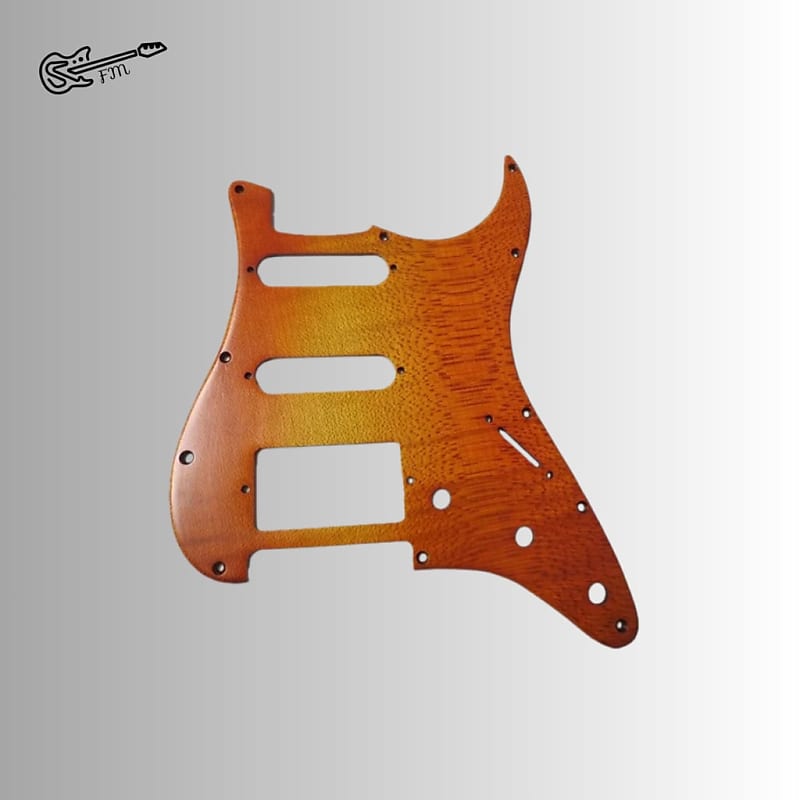 Maple 5 Custom Wooden Strat Style Pickguard HSS | Reverb UK