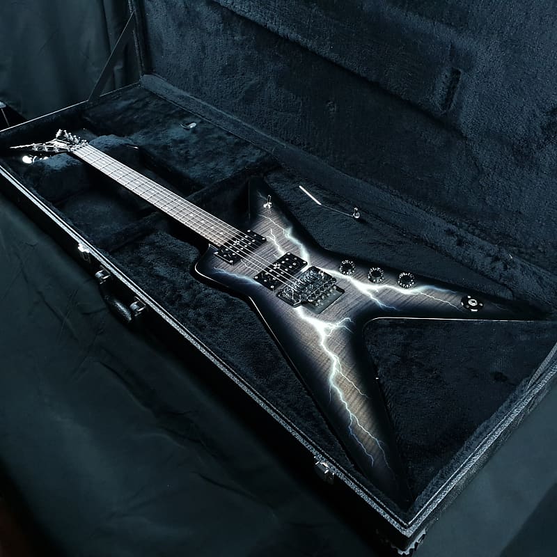 Washburn Dime 333 Dimebolt 2005 Trans Black with Hardcase | Reverb