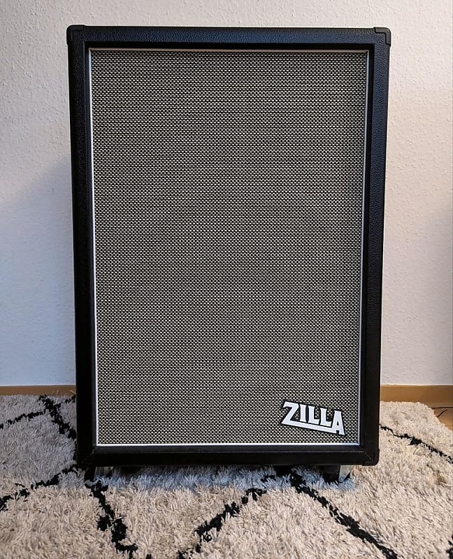 Zilla Super Fatboy Vertical 212 - Black with Salt & Pepper | Reverb