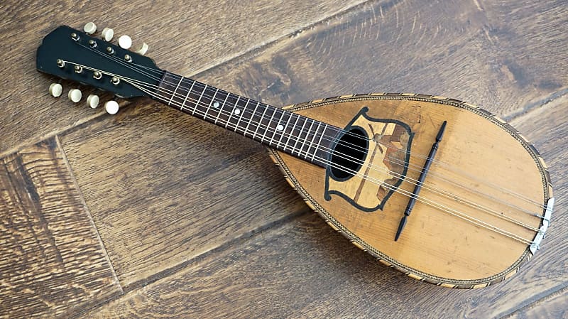 Antique German Piccolo Mandolin | Reverb