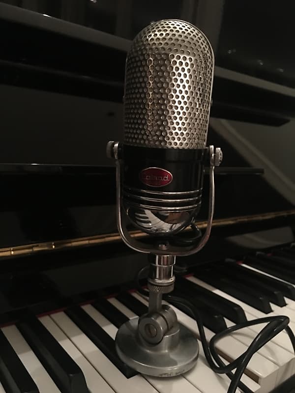 Calrad 500C Vintage Dual Crystal Pill Microphone Vintage Mic | Reverb