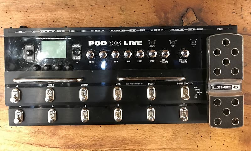 Line 6 POD X3 Live Multi-Effect and Amp Modeller - Inc | Reverb UK