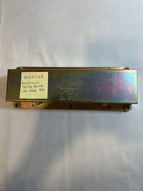 Accutronics Reverb Tank 8EB2C1B 1994 | Reverb