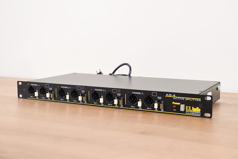 U.S. Audio Whirlwind AS-4 4-channel Active Mic Splitter | Reverb