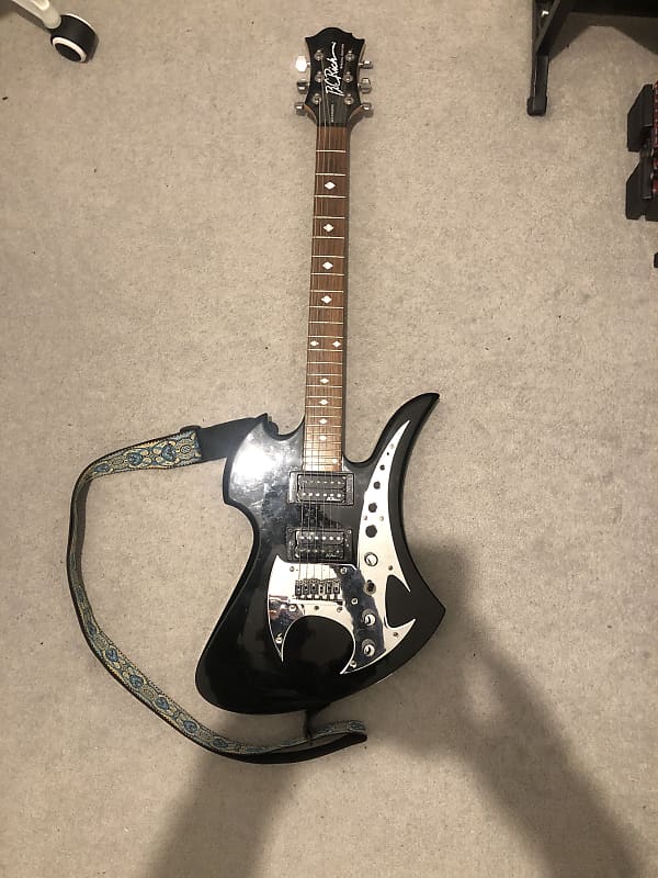 B.C. Rich Mockingbird “Evil Edge” Special Edition Black | Reverb UK