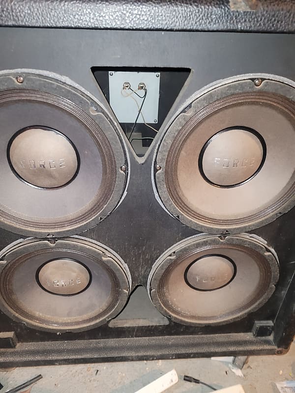 Set Of 4 Electro-Voice Force 10 Bass Speakers | Reverb