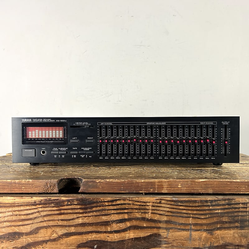 Yamaha EQ-500U Graphic Equalizer and Spectrum Analyzer - | Reverb