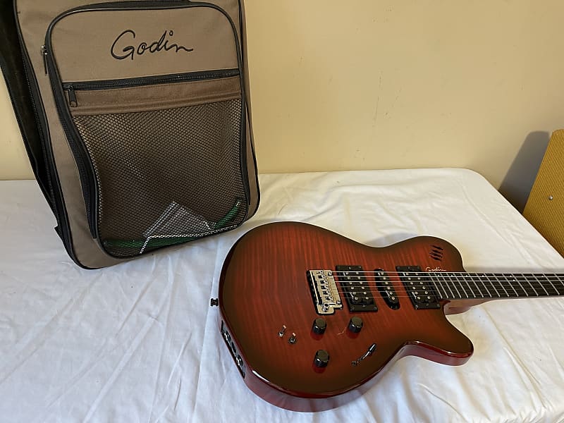 Godin XTSA Solid Body 3-Voice Electric Guitar | Reverb