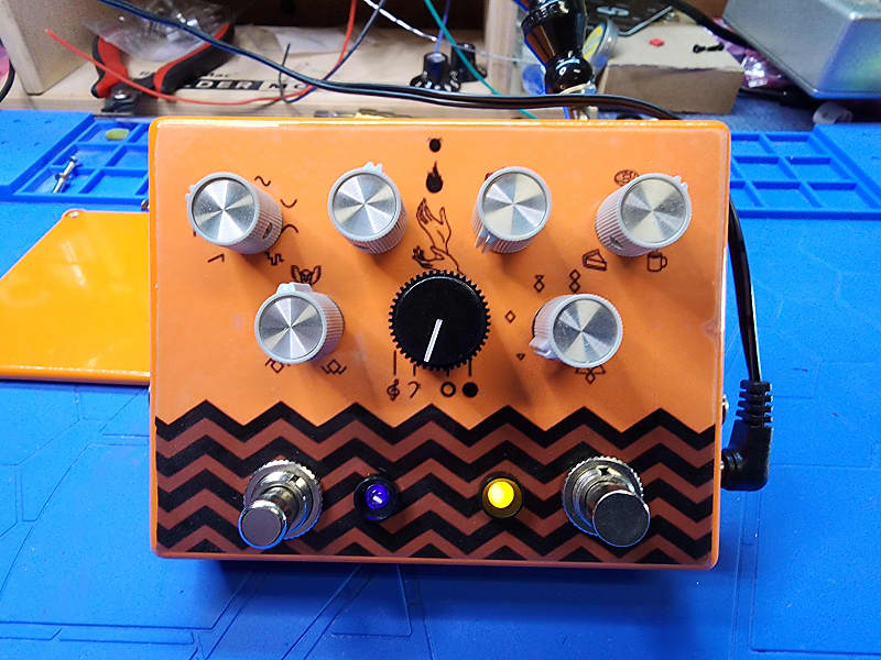 Orangesupernova Cherry Pie Tap Tempo 2020 - Orange | Reverb
