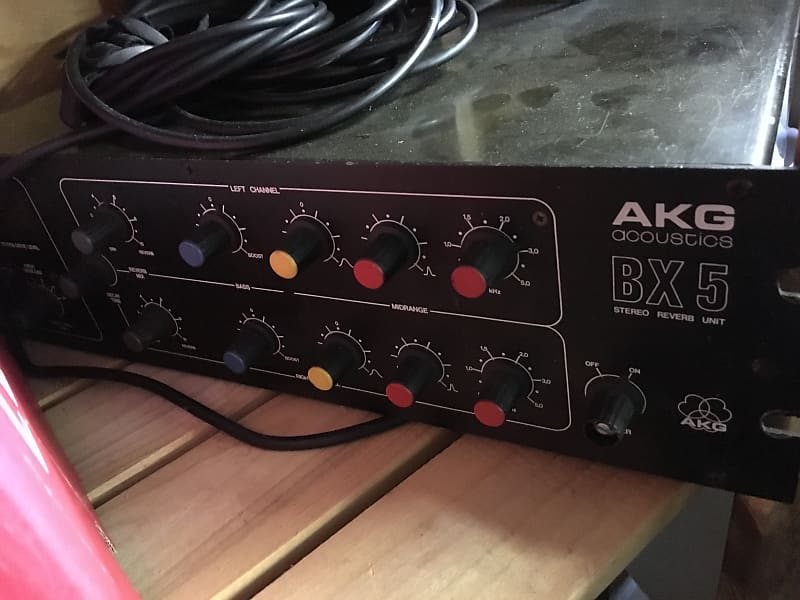 Vintage 80's AKG BX5 stereo reverb unit - TTL spring reverb - | Reverb