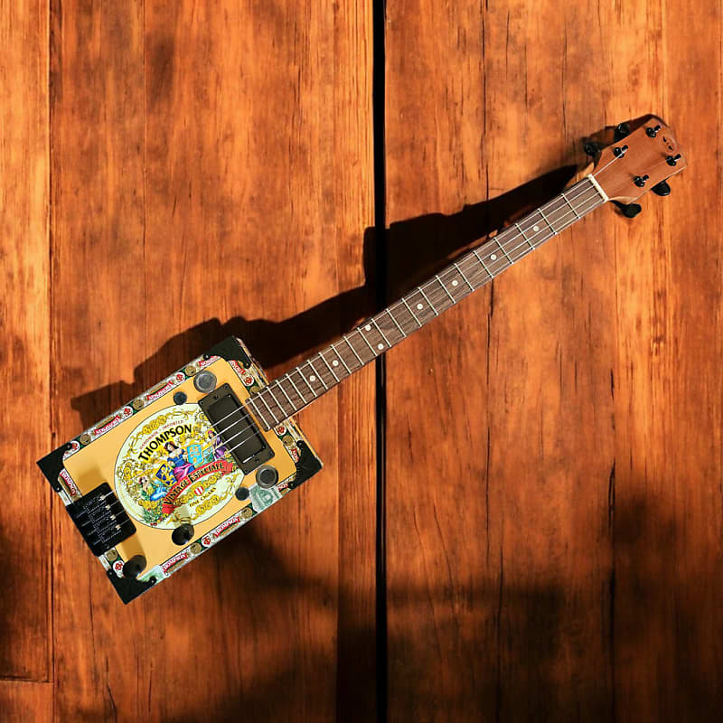Cigar Box Guitar 4 String | Reverb