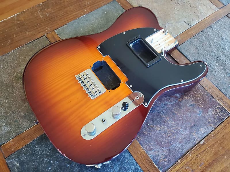 Fender Modern Player Telecaster Plus body honey burst | Reverb