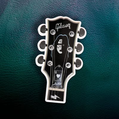 GIBSON KISS ACE FREHLEY LES PAUL STICKER INSANELY RARE | Reverb