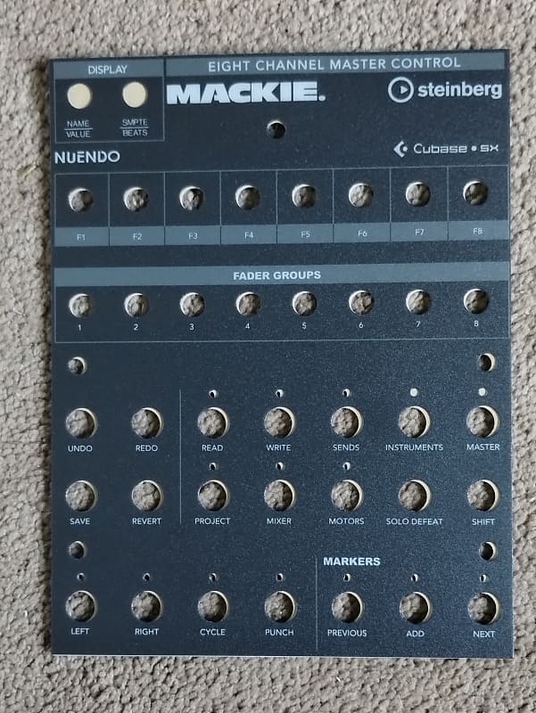 Mackie MCU Control universal Lexan : Steinberg Cubase | Reverb