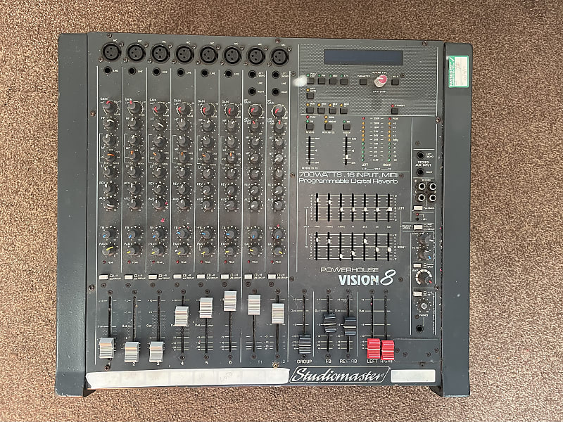Studiomaster Powerhouse Vision 8 Unknown | Reverb UK