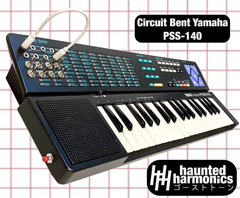 Circuit Bent Yamaha PSS-140 - Modified 80s Keyboard w/ FM | Reverb