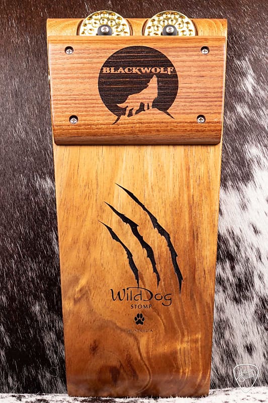 Wild Dog Blackwolf Stomp Box with Jingles - 1190125 | Reverb