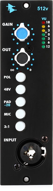 API 512V 500 Series Discrete Microphone Preamp (2-pack) | Reverb