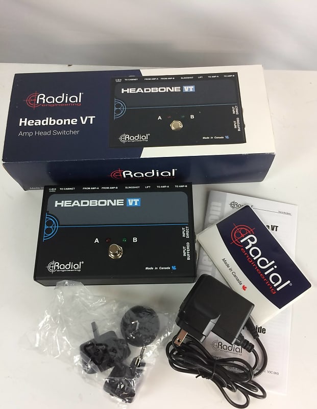 Radial Headbone VT Amp Head Switcher Pedal | Reverb