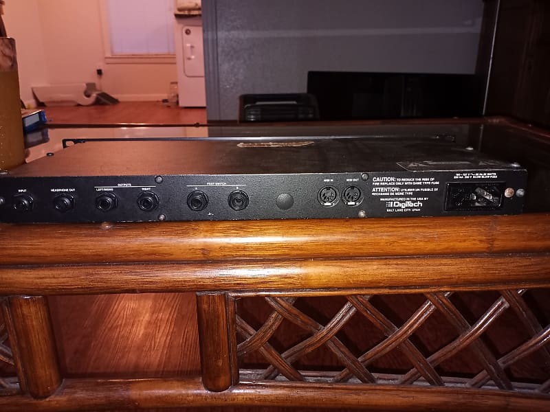 Digitech GSP7 GSP7 1990 Black & Red Made in USA | Reverb