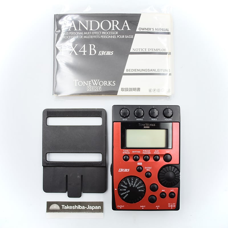 Korg PX4B ToneWorks Bass Guitar Multi-Effect Processor 010871 | Reverb