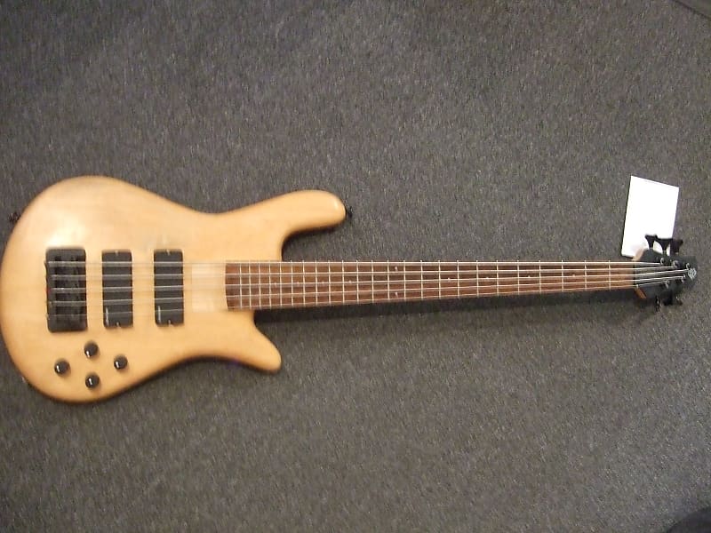 Spector Rebop 5 Bass Guitar Natural | Reverb