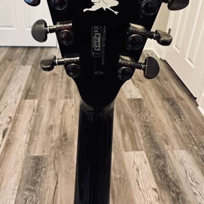 Dean Dimebag Razorback 2012 - Green / Black Bumble Bee Design | Reverb