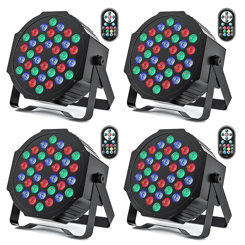 Par Lights, 36Led Stage Lights With Remote & Dmx Controlled | Reverb