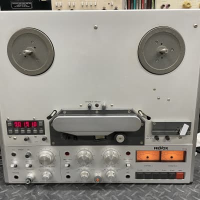 Revox PR99 MKII 1/2 track 15 IPS reel to reel tape deck | Reverb