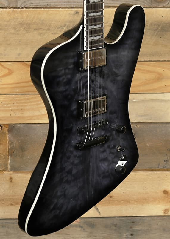 ESP LTD Phoenix-1000 Electric Guitar See Thru Black Sunburst | Reverb
