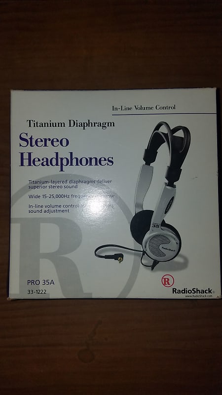 Optimus Pro 35 Stereo Headphones/NOS-Discontinued/Titanium | Reverb