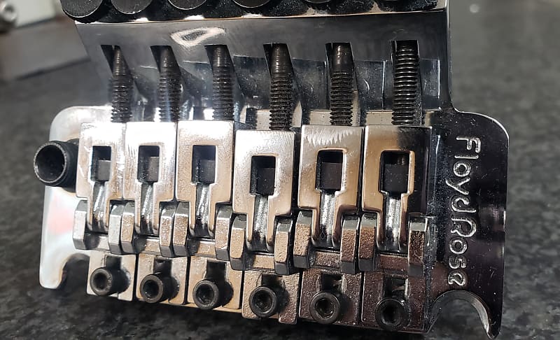 Floyd Rose Locking Tremolo Germany Chrome | Reverb