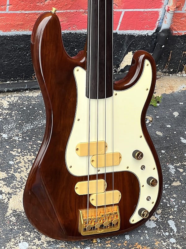 Fender Precision Walnut Elite Fretless Bass 1983 - | Reverb Australia