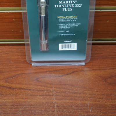 Martin Thinline 332 Plus Acoustic Guitar Pickup/Preamp System | Reverb