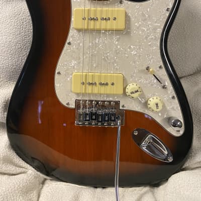 SX Strat style P90 2010-2015 - Sunburst | Reverb