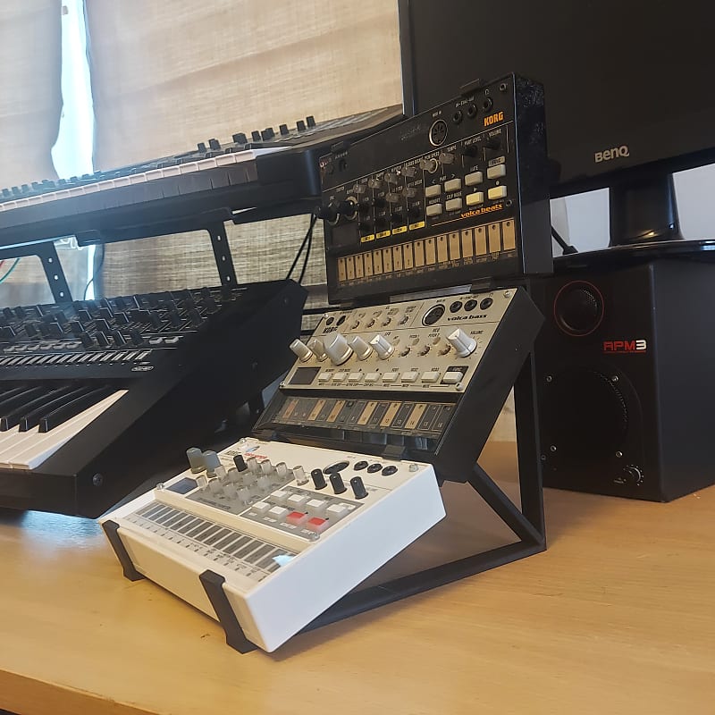 Triple 3 Tier Korg Volca Double Stand for Volca Synth | Reverb