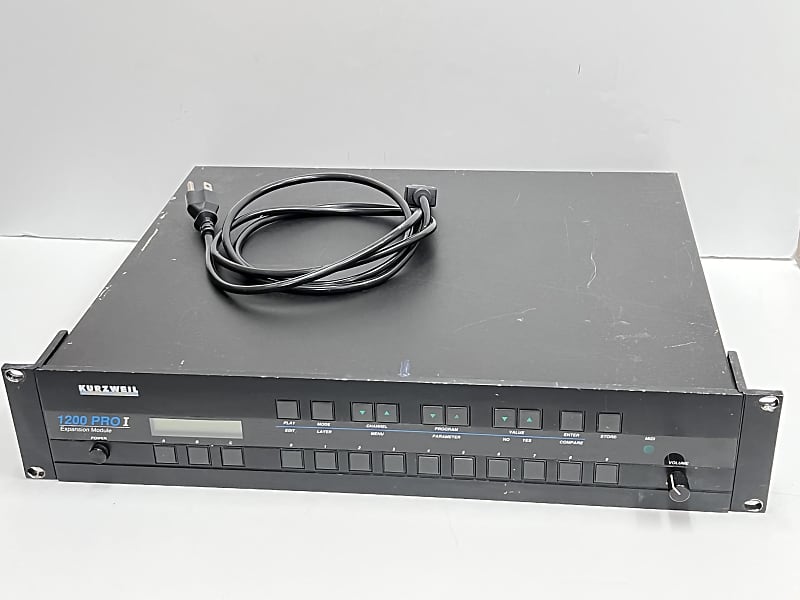Kurzweil K1200 Pro I Synthesizer Synth Module Rack Mount | Reverb