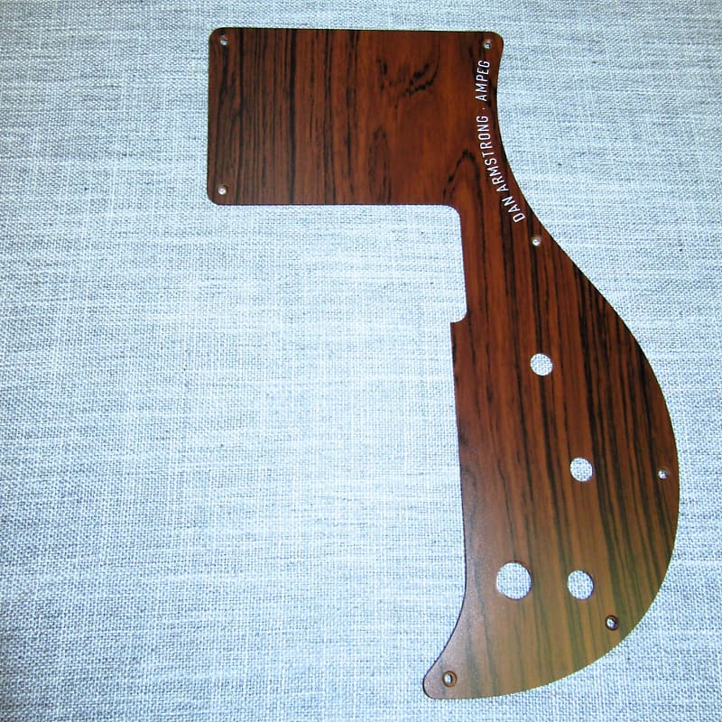 Dan Armstrong Woodgrain Pickguard Late 1990s NOS | Reverb