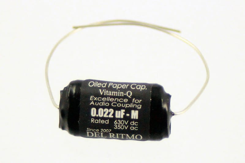 All Parts EP-4058-000 Vitamin Q .022 Black Candy Capacitor | Reverb
