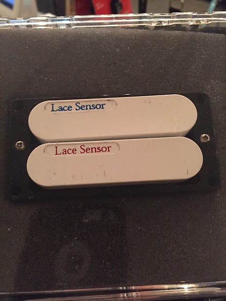 Lace Sensor Dually Red / Blue Bridge Position | Reverb