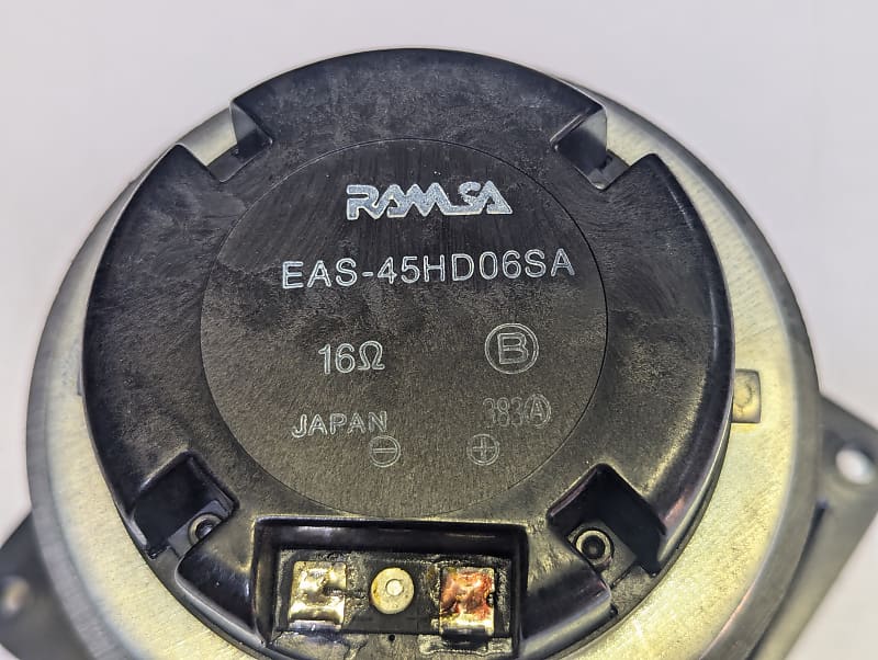 Super Clean! 1990s Ramsa WS-A500-K Japan Horn Tweeter #2 Super Clean! 1990s Ramsa WS-A500-K Japan Horn Tweeter #2