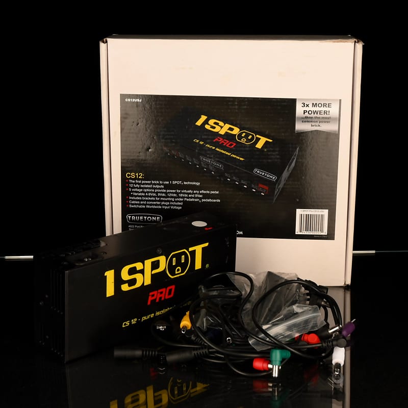 Used TrueTone 1 Spot Pro CS12 Isolated Pedal Power Supply | Reverb