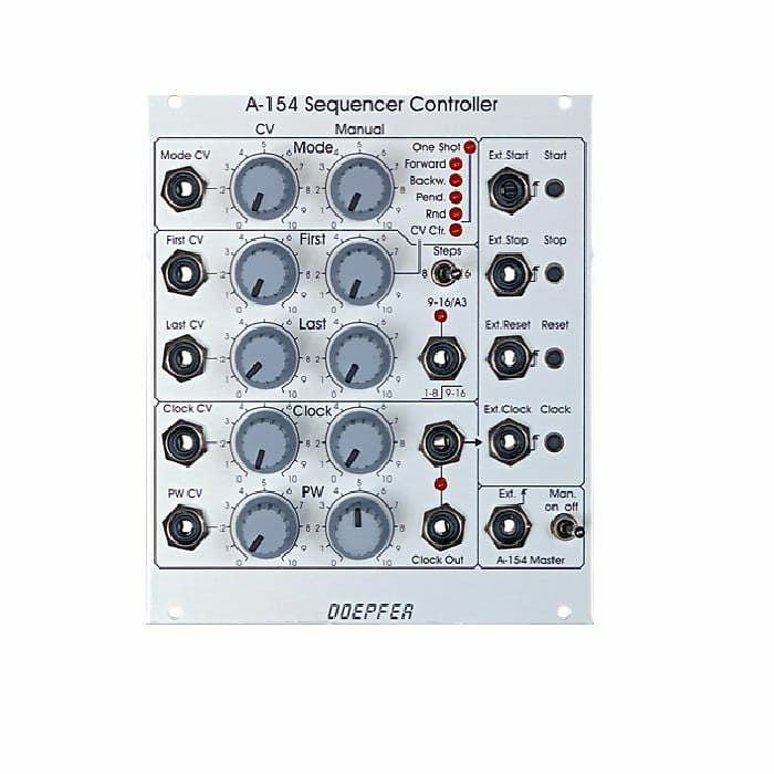 Doepfer A-154 Enhanced Sequencer Controller Module (silver) | Reverb