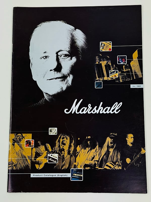 Marshall Amplification Catalog w/Celebrities 2000 | Reverb