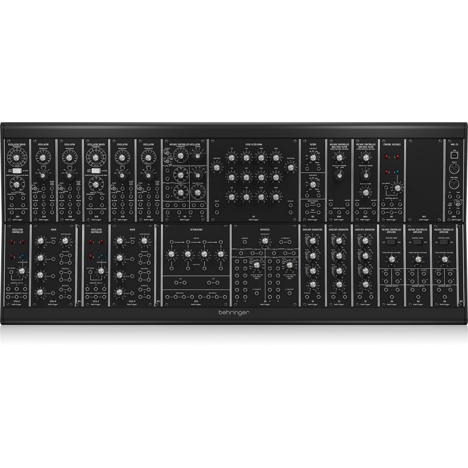 Behringer System 35 Complete Eurorack Modular Synthesizer | Reverb